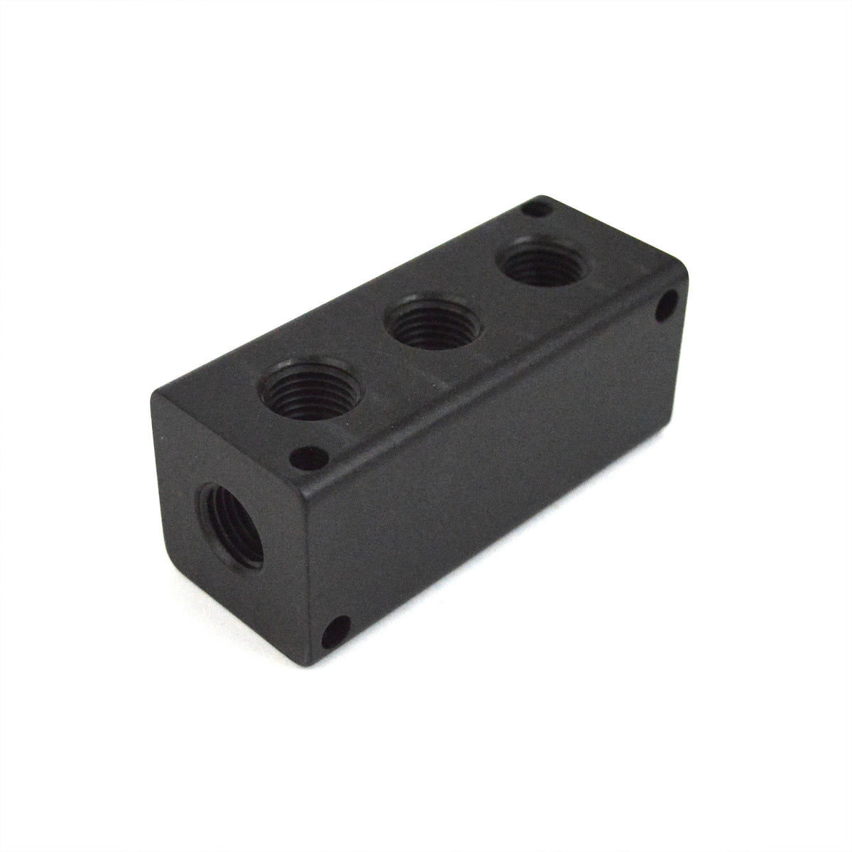 4 Port Aluminum Manifold - Inline Block – Cleaveland Aircraft Tool