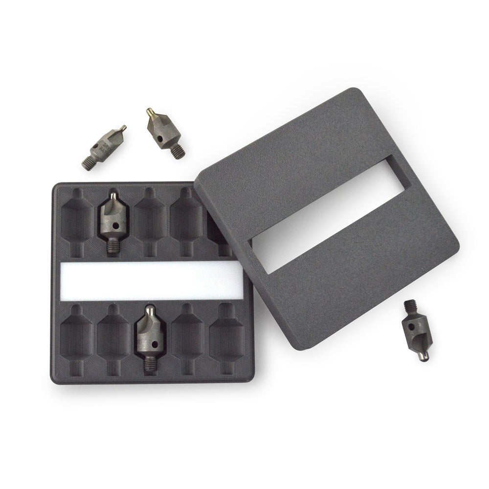 Countersink Cutter Organizer Box with Lid – Cleaveland Aircraft Tool
