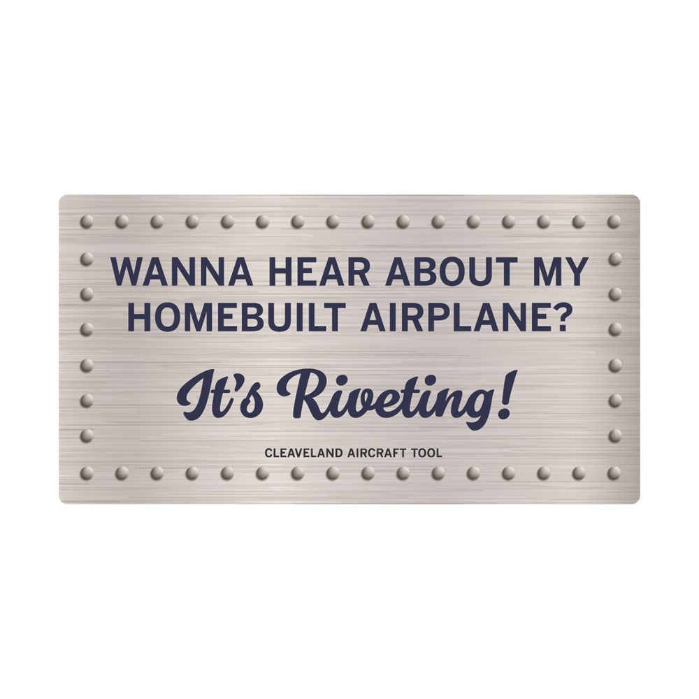 Its Riveting Sticker – Cleaveland Aircraft Tool
